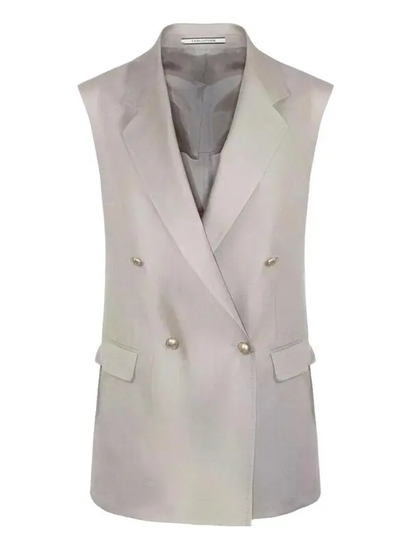 Tagliatore Bernice Double-breasted Waistcoat - Neutrals