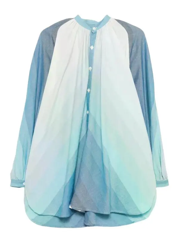 MARRAKSHI LIFE Striped Tunic - Blue