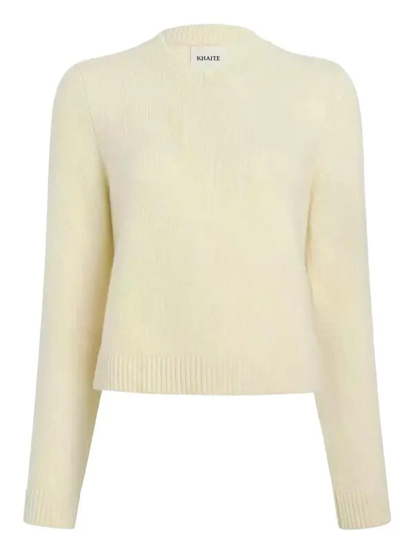 Khaite Leta Cashmere Sweater - Yellow