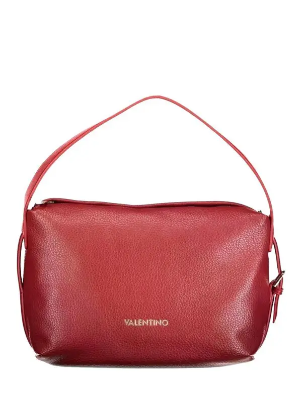 MARIO VALENTINO Pebbled-effect Tote Bag - Red