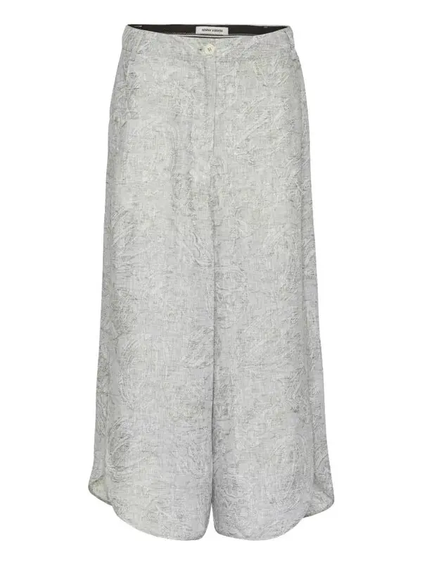 Henrik Vibskov Buttoned Palazzo Pants - Grey
