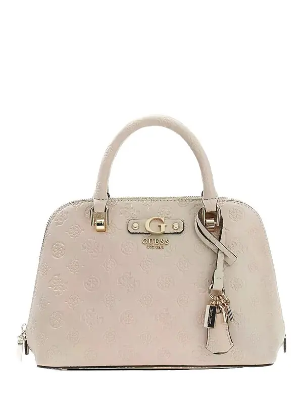 Guess Embossed Logo Tote Bag - Neutrals