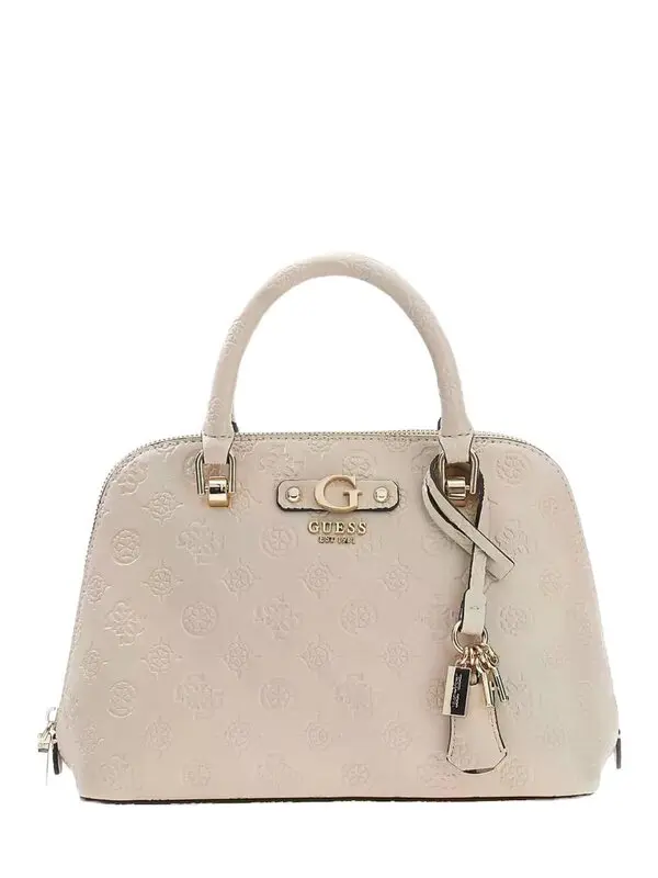 Guess Embossed Logo Tote Bag - Neutrals