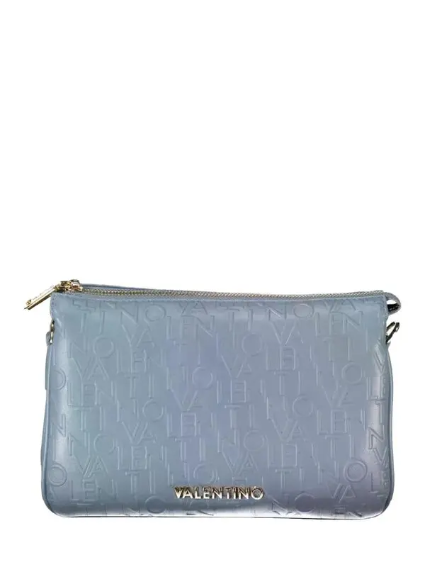 MARIO VALENTINO Logo-embossed Crossbody Bag - Blue