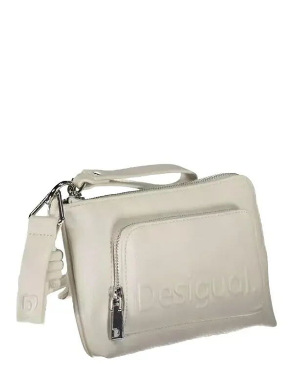Desigual Logo Crossbody Bag - Neutrals