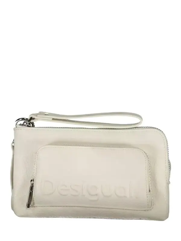 Desigual Logo Crossbody Bag - Neutrals