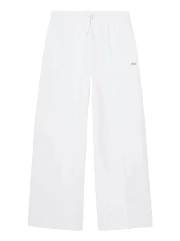 Lacoste Logo-appliqué Drawstring Track Pants - White