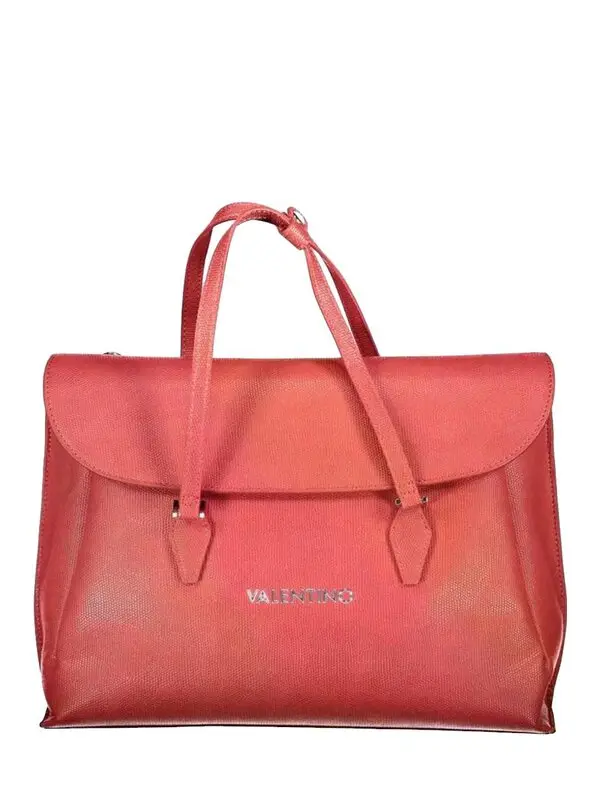MARIO VALENTINO Foldover Tote Bag - Red