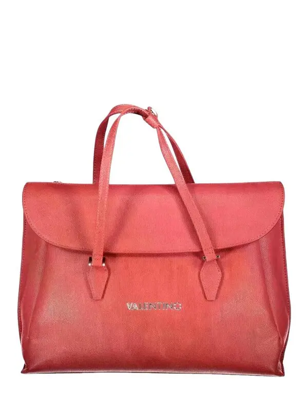 MARIO VALENTINO Foldover Tote Bag - Red