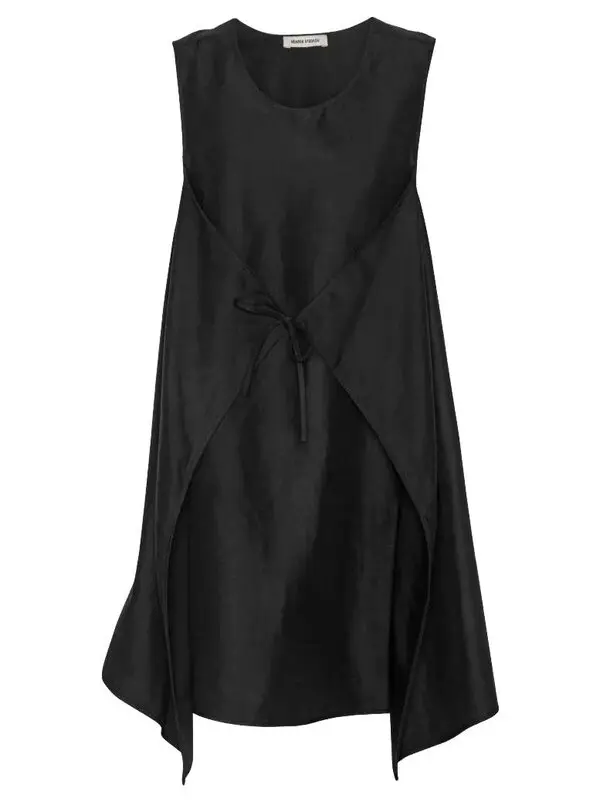 Henrik Vibskov Beetle Layered Mini Dress - Black