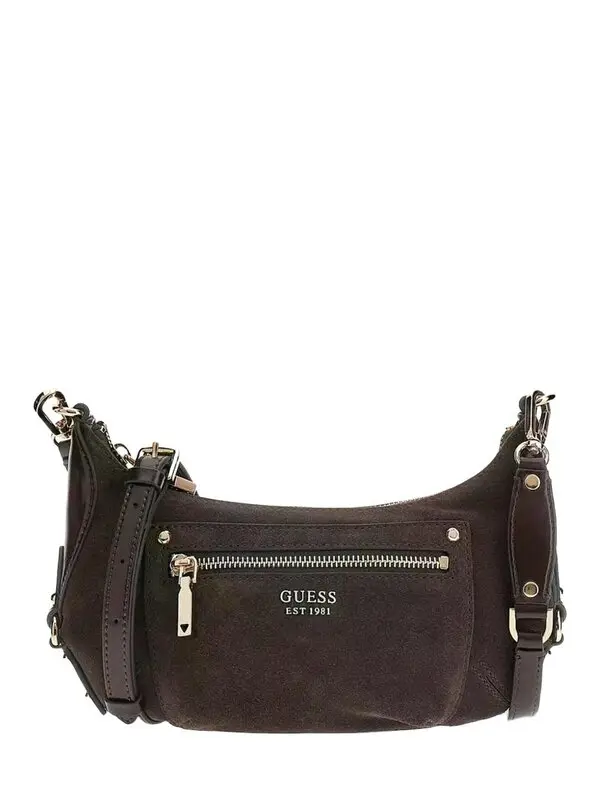 Guess Marsha Cross Body Bag - Brown