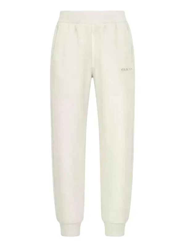 Guess Logo Detail Track Pants - Neutrals
