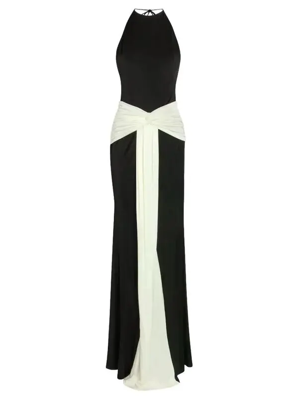 The Arrivals Euphorie Knotted Maxi Dress - Black