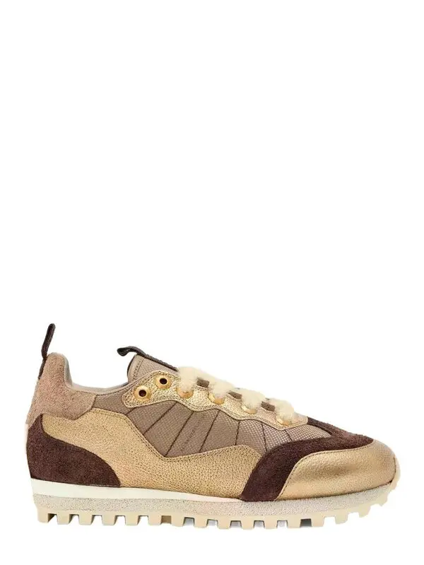 ALLSAINTS Nevis Lace-up Sneakers - Brown