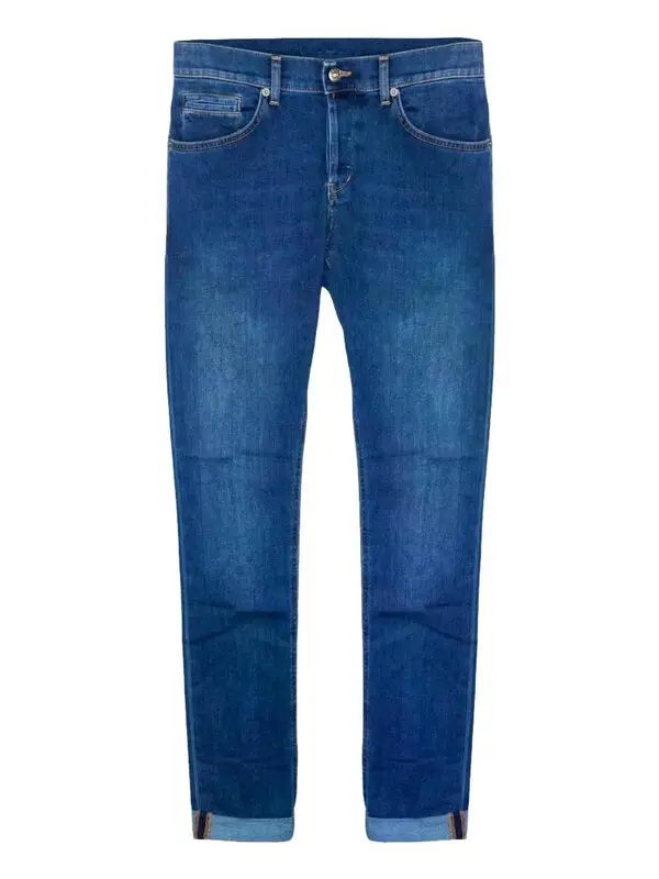 DONDUP Faded Finish Slim-fit Jeans - Blue