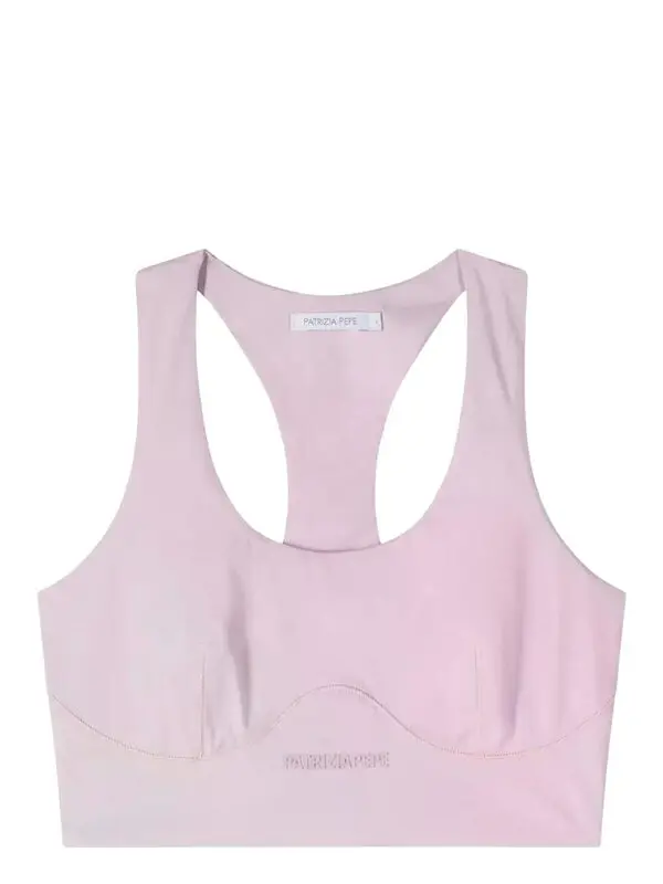 Patrizia Pepe Racerback Top - Purple