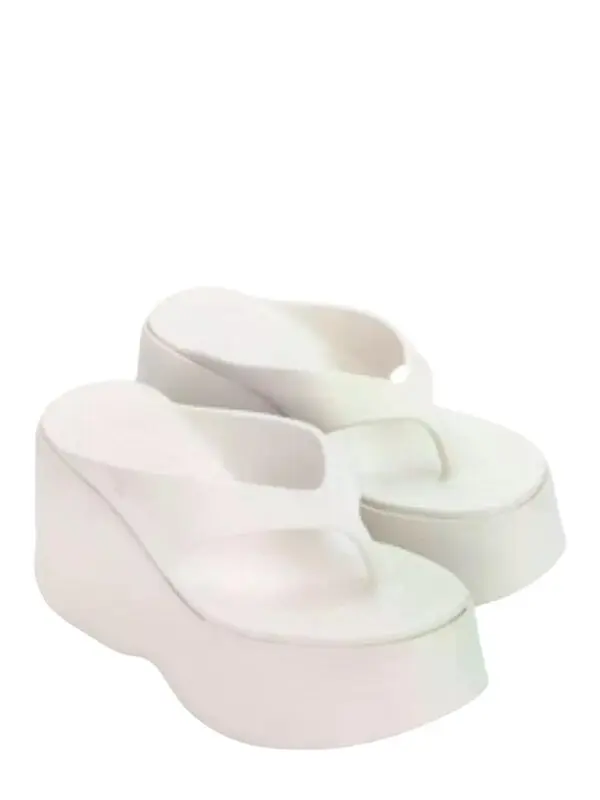 Melissa Platform Sandals - White