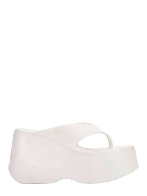 Melissa Platform Sandals - White