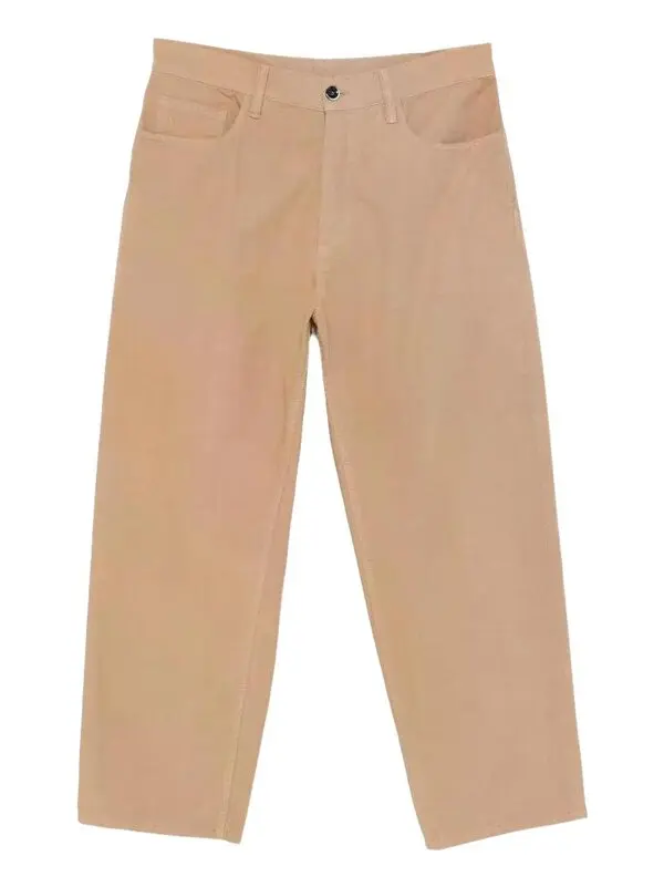 NINE:INTHE:MORNING Albert Cotton Trousers - Brown