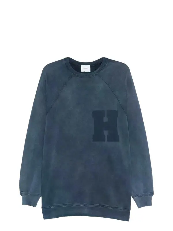 HALFBOY Faded-effect Sweatshirt - Blue