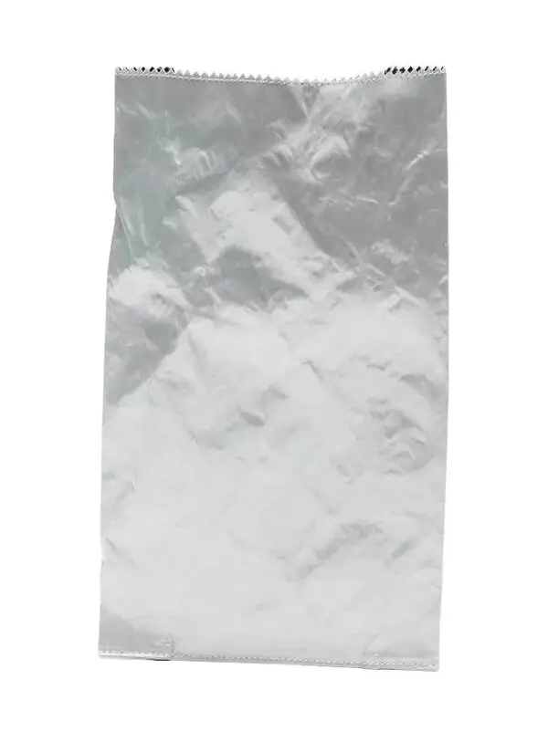 ZILLA Crinkled-effect Clutch - Silver