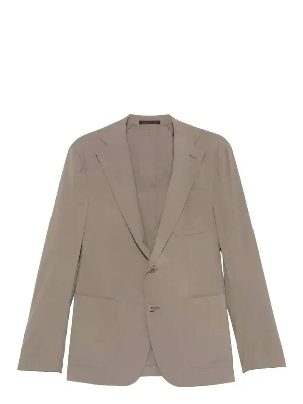 THE GIGI Button Blazer - Neutrals