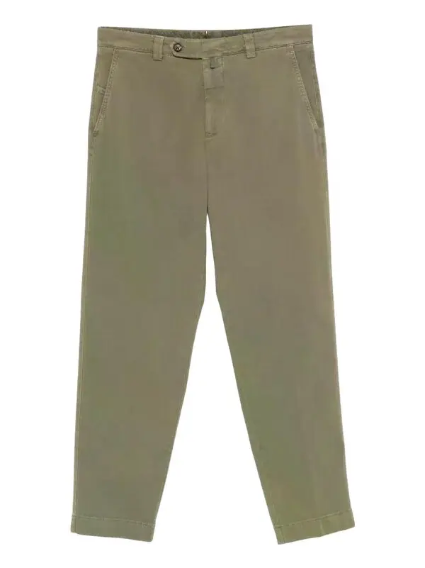 BERWICH Belt-loop Trousers - Green