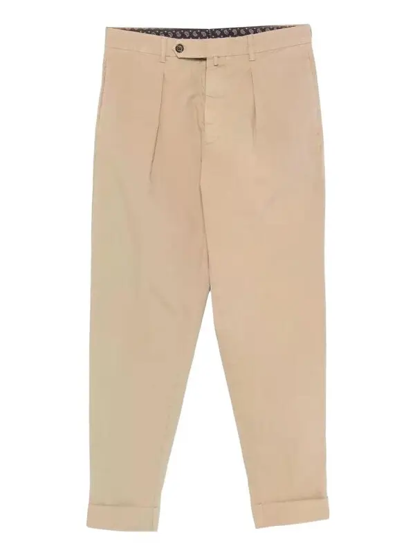 BERWICH Pleated Trousers - Neutrals
