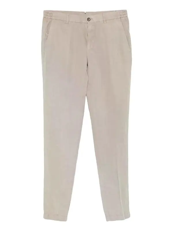 BERWICH Shirred Trousers - Neutrals