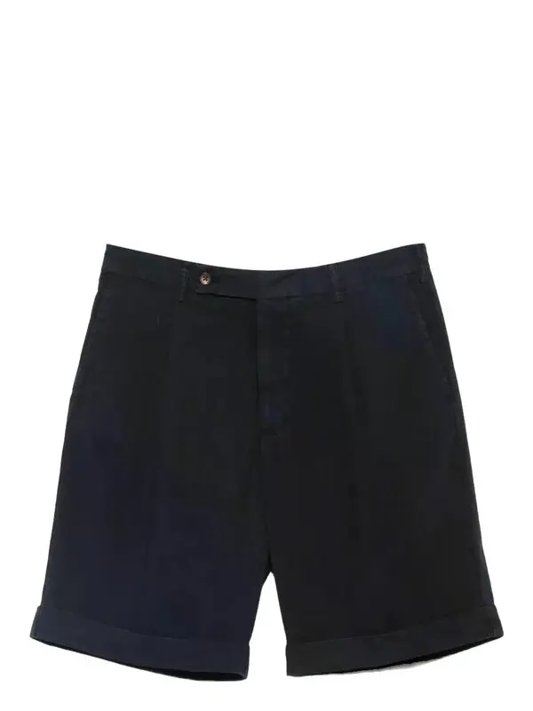 BERWICH Pleated Shorts - Blue
