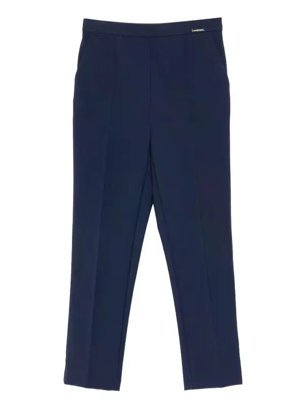 Elisabetta Franchi Slim-cut Trousers - Blue