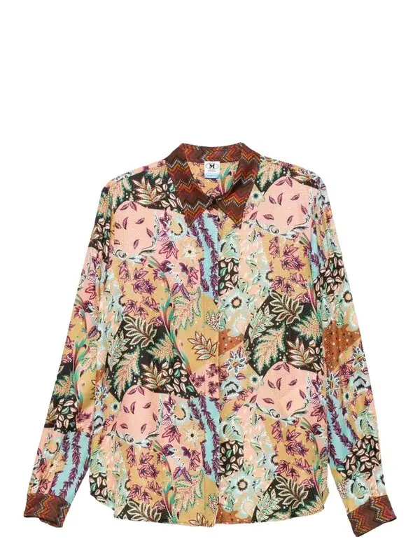 Missoni Baroque Floral-print Shirt - Neutrals