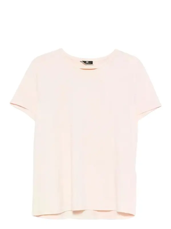 Elisabetta Franchi Crew-neck T-shirt - Pink