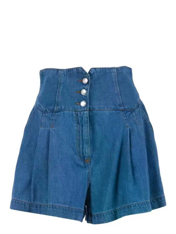 Ermanno Scervino Patch-pocket Shorts - Blue