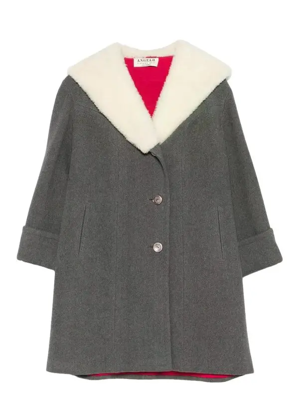 A.N.G.E.L.O. VINTAGE CULT 1950s Buttoned Coat - Grey
