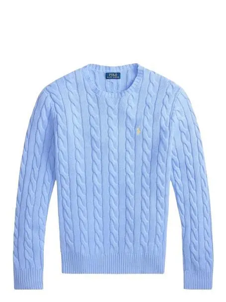 Polo Ralph Lauren Long Sleeve Cable Knit Sweater - Austin Blue