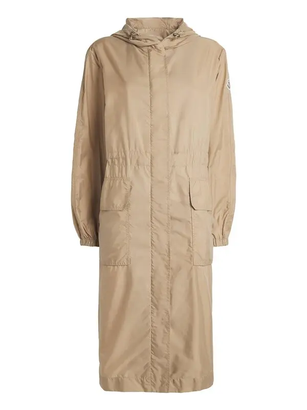 Moncler Hiengos Long Parka - Beige