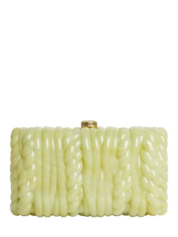 Cult Gaia Helene Clutch - Green