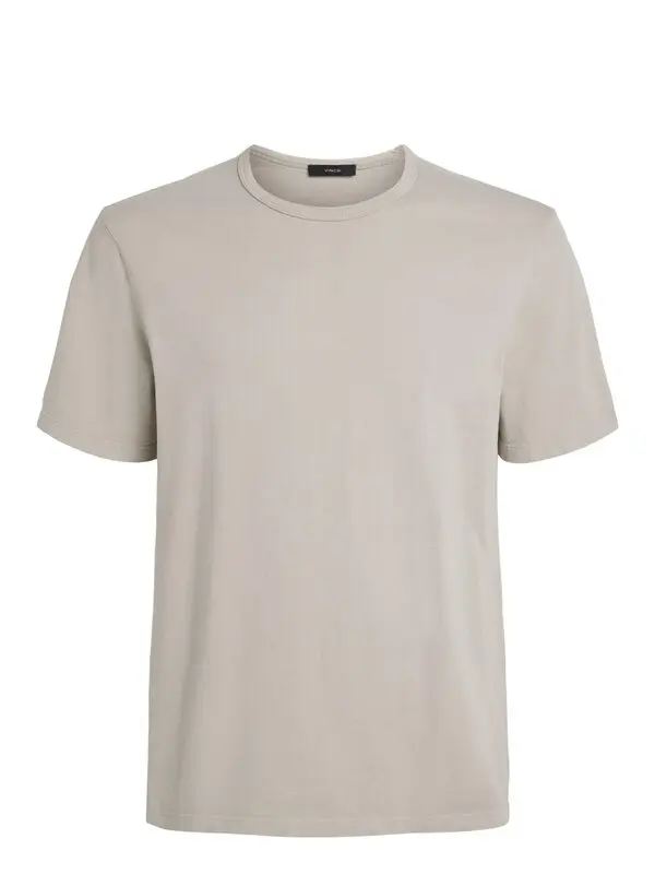Vince Cotton T-shirt - Beige