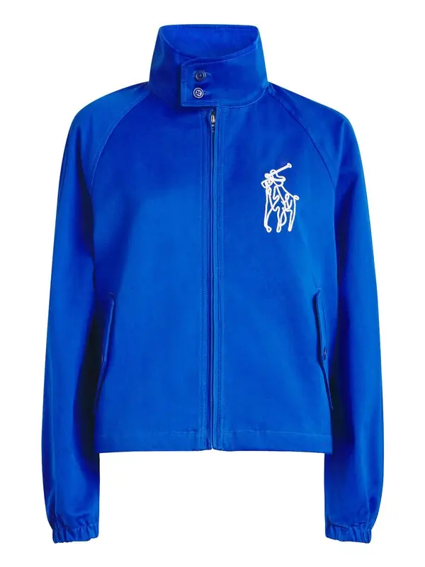 Polo Ralph Lauren Cotton Twill Windbreaker Jacket - Blue