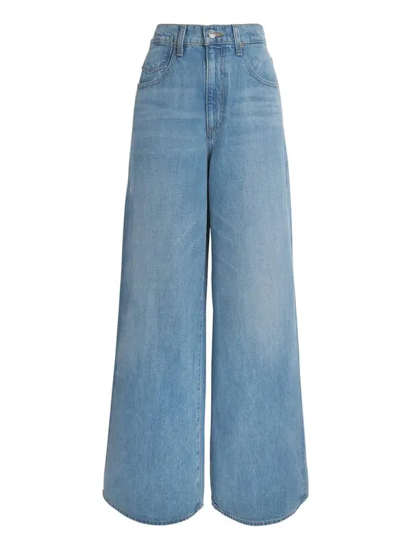 Paige Cameron Wide-leg Jeans - Blue