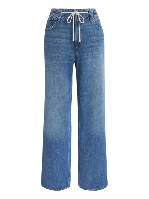 Paige Zoey Wide-leg Jeans - Blue
