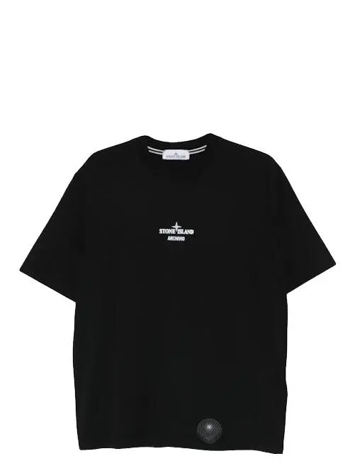Stone Island Short Sleeves T-shirt - Black