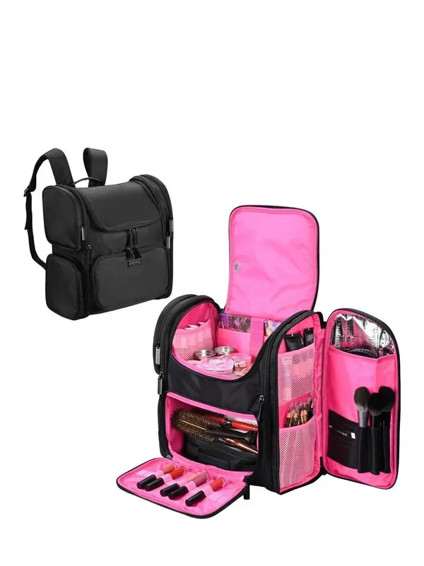 BYOOTIQUE Soft Sided Makeup Backpack - Black