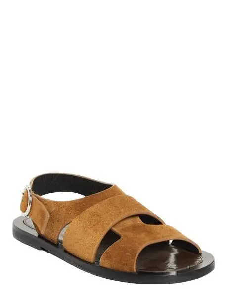 Proenza Schouler Capri Fisherman Sandal - Mushroom