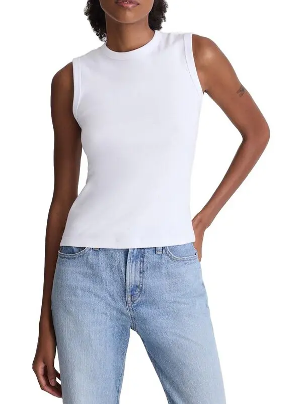 Madewell 90s Shell Tank - White