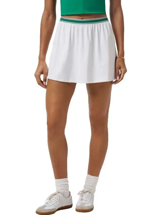 Travis Mathew Moveknit Novelty Skort - White