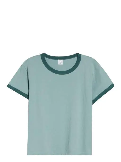 LESET Margo Ringer T-shirt - Eucalyptus/basil