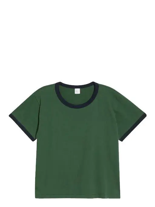 LESET Margo Ringer T-shirt - Juniper/midnight
