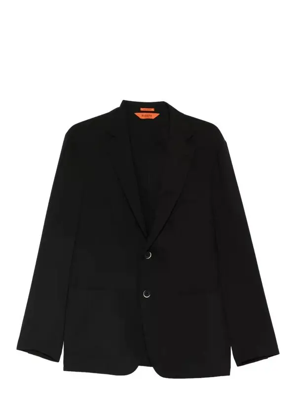 Barena Venezia Borgo Tropical Pocket Blazer - Black